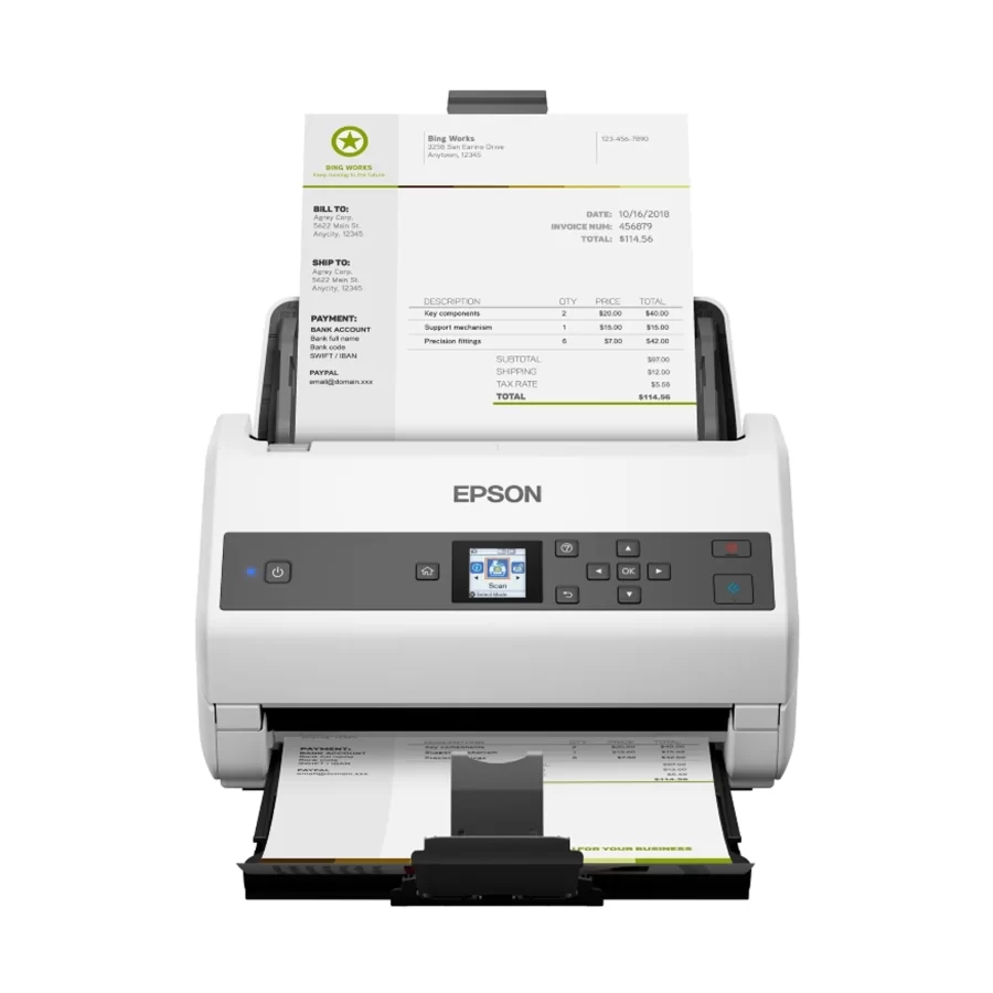 Epson WorkForce DS-870 | Duplex, color, hasta 65 ppm/130 ipm, bandeja ...